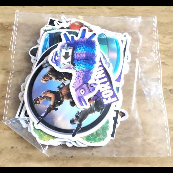 Other | Fortnite 4 Pcs Stickers Nwt | Poshmark